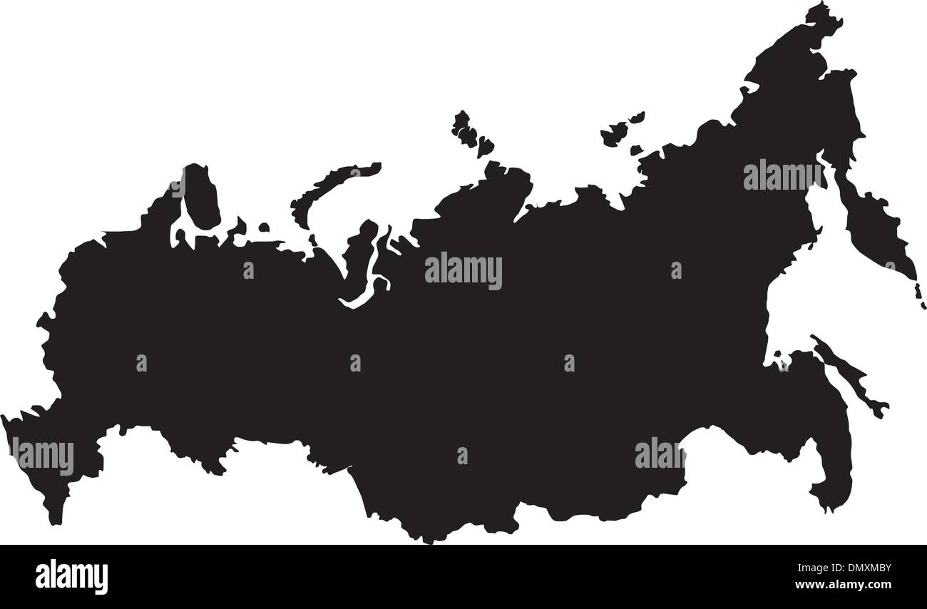 Vector illustration of maps of Russia Stock Vector Image & Art - Alamy