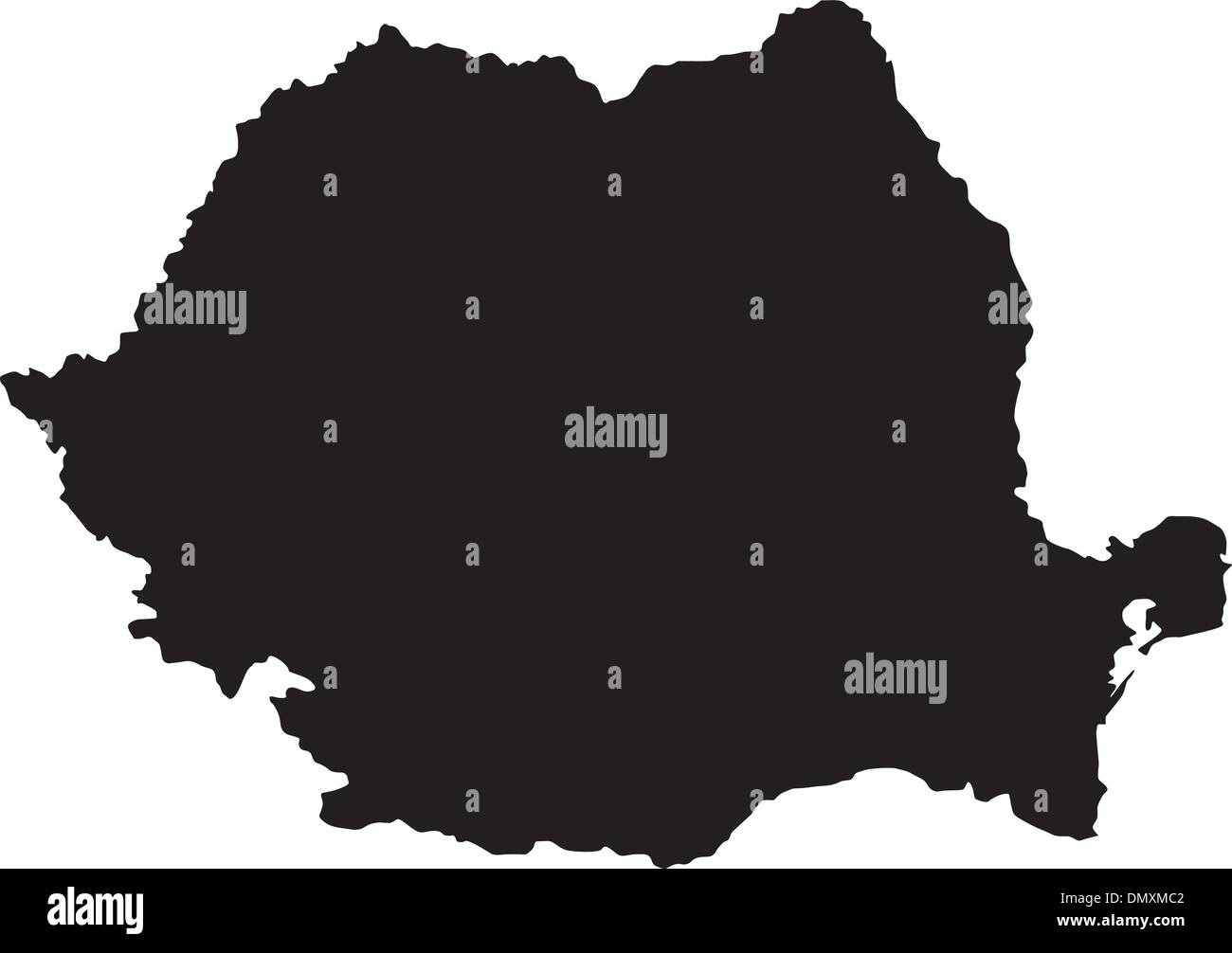 Vector illustration of maps of Romania Stock Vector Image & Art - Alamy