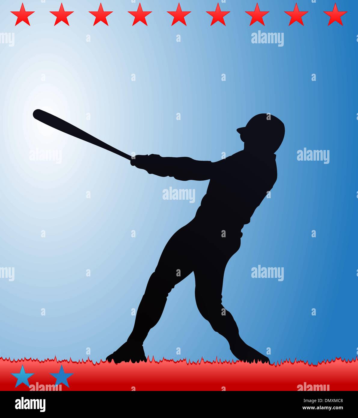 Baseball impact Stock Vector Images - Alamy