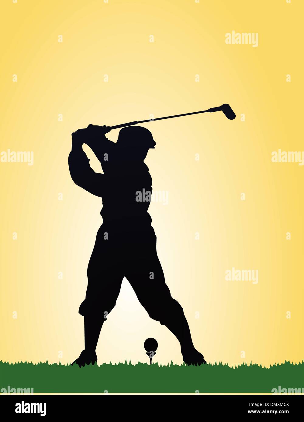 Field golf Stock Vector Images - Alamy