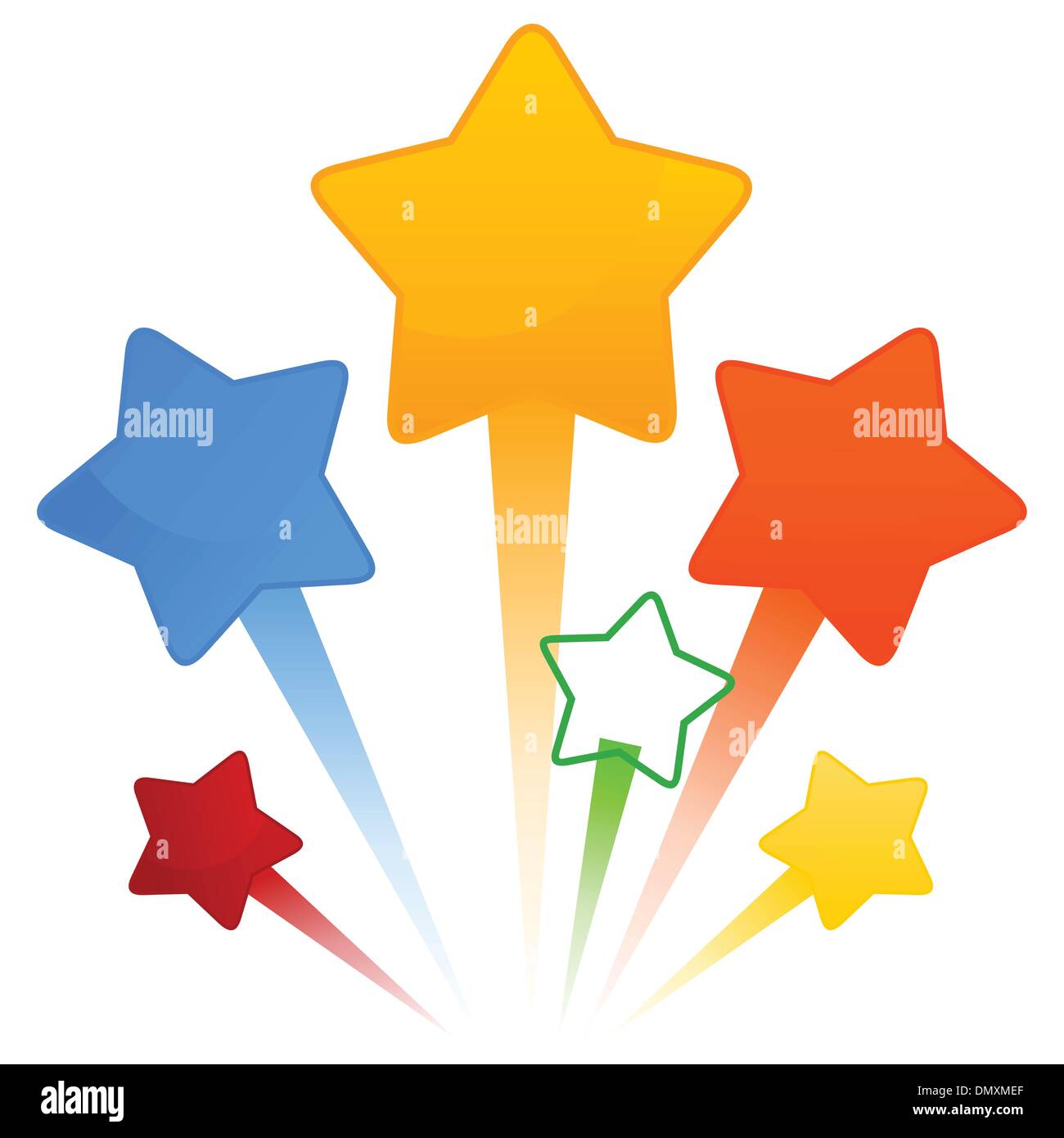 Concentric star Stock Vector Images - Alamy