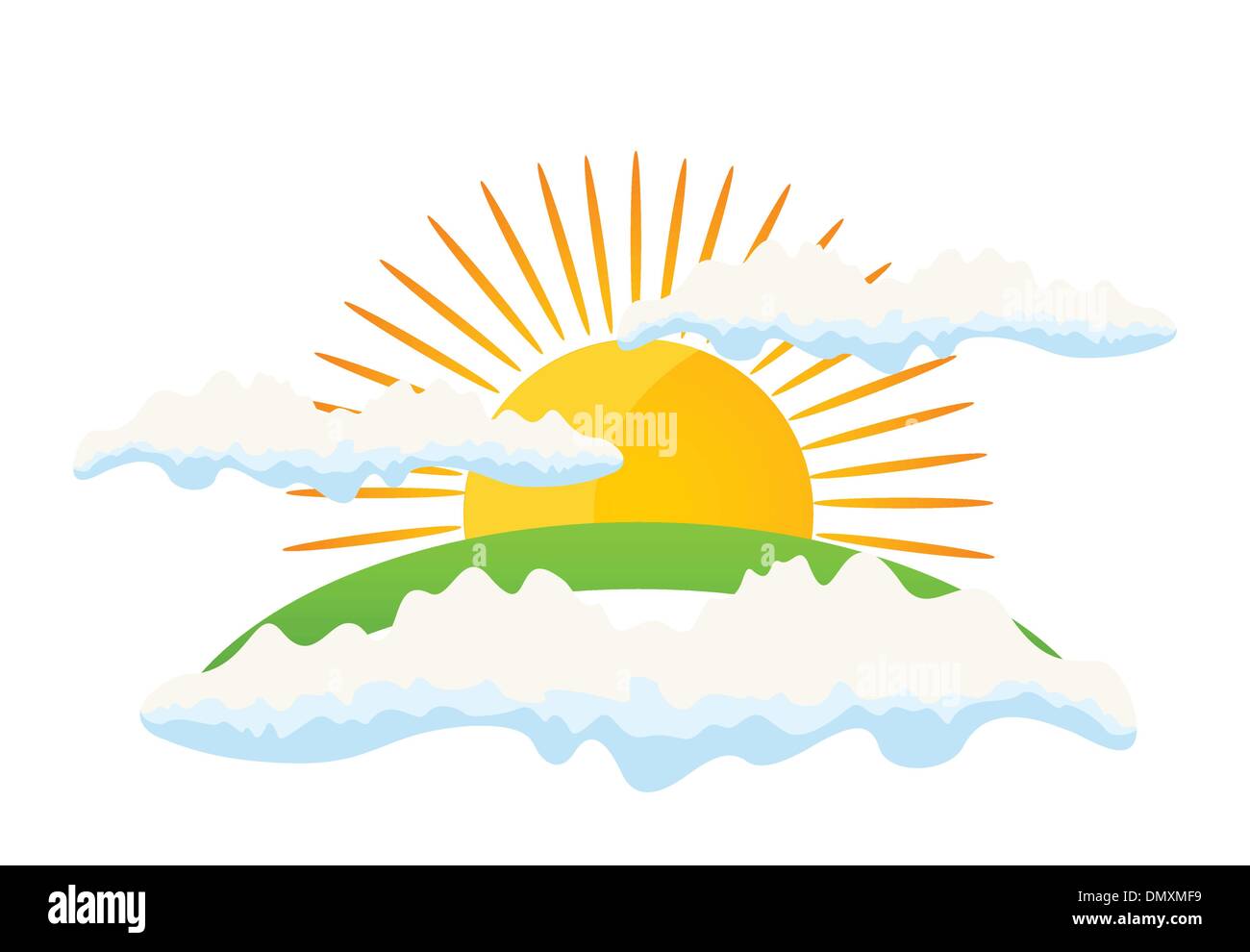 Gradient color cloud hi-res stock photography and images - Alamy