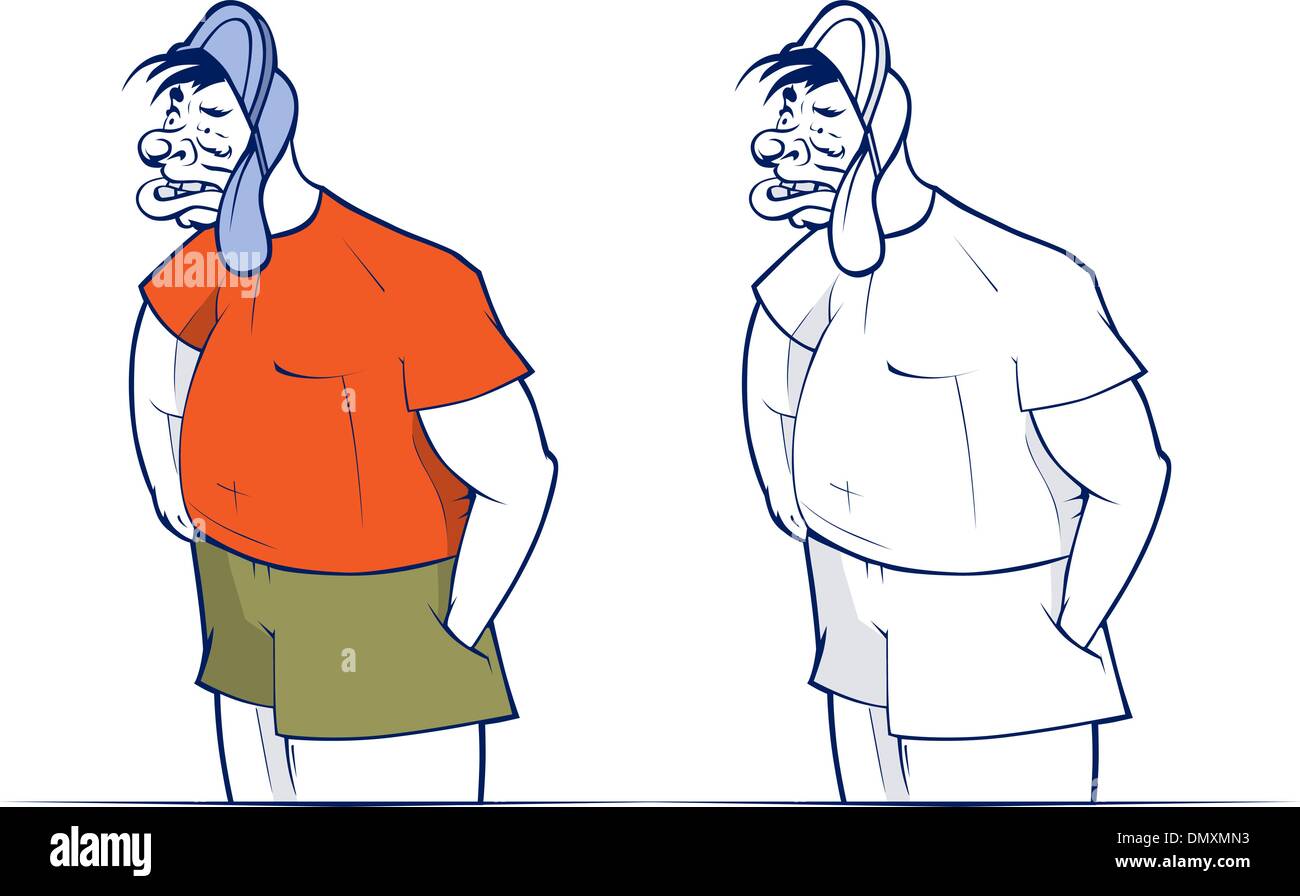 Bad behavior Stock Vector Images - Alamy