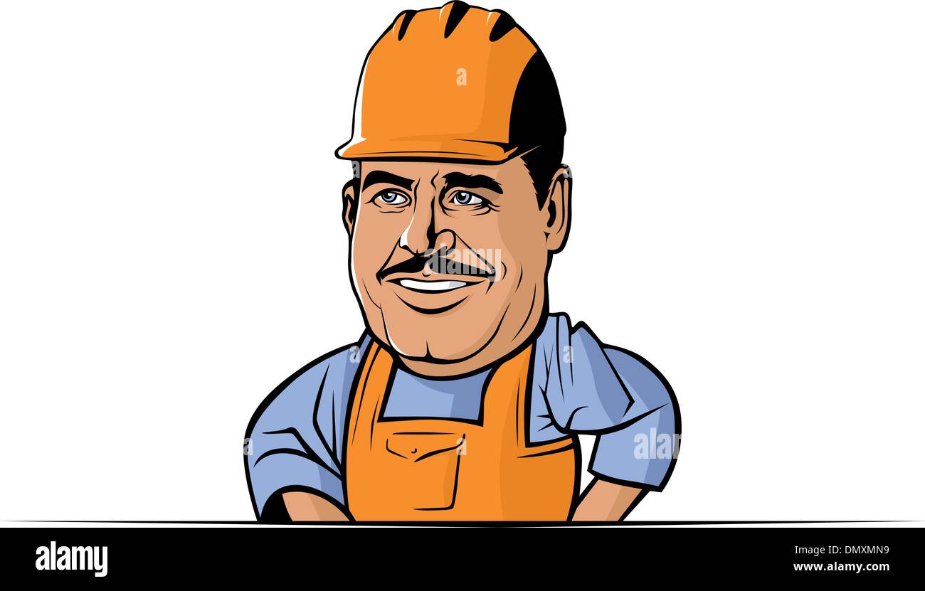 Builder professional work uniform Stock Vector Images - Alamy