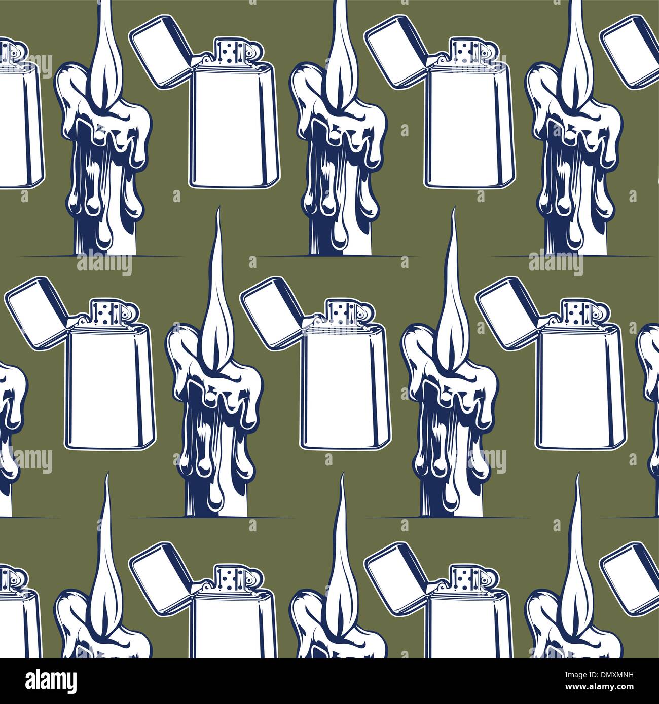 Open metal lighter flame on Stock Vector Images - Alamy