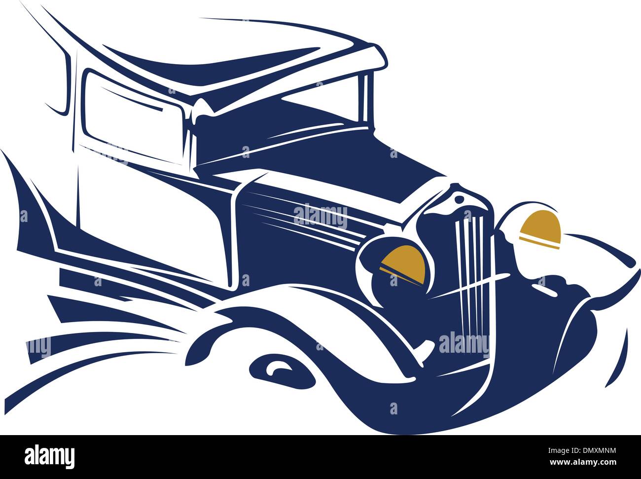 Boy vintage car Cut Out Stock Images & Pictures - Alamy