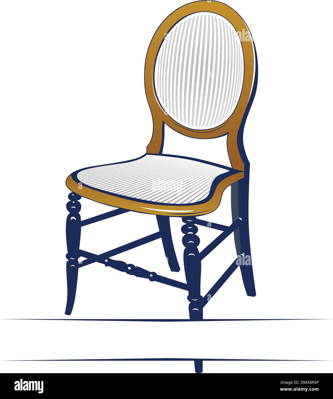 Victorian chair Stock Vector Images - Alamy