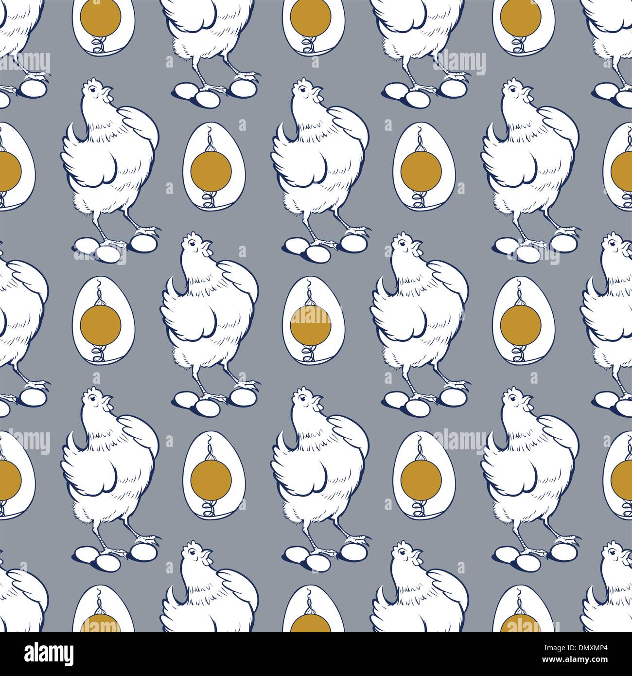 Orange and white shell pattern Stock Vector Images - Alamy