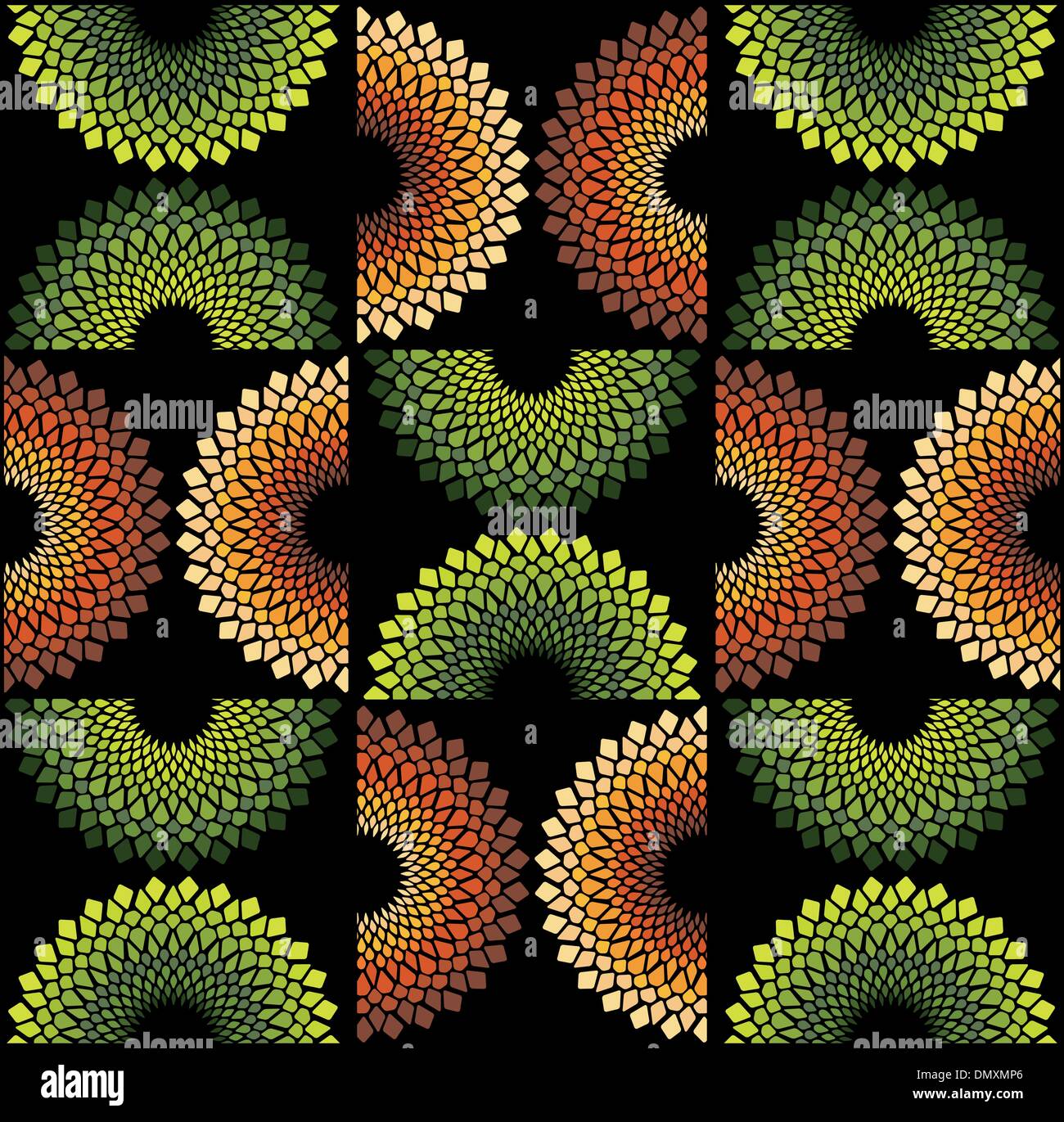 fabric circle pattern Stock Vector Image & Art - Alamy