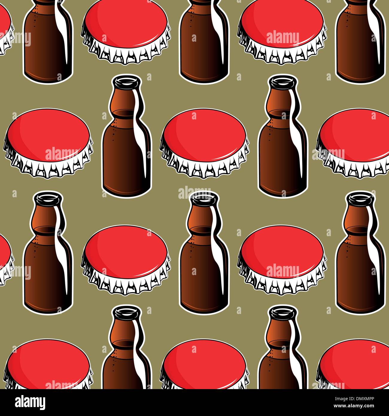 Empty glass juice bottle Stock Vector Images - Alamy