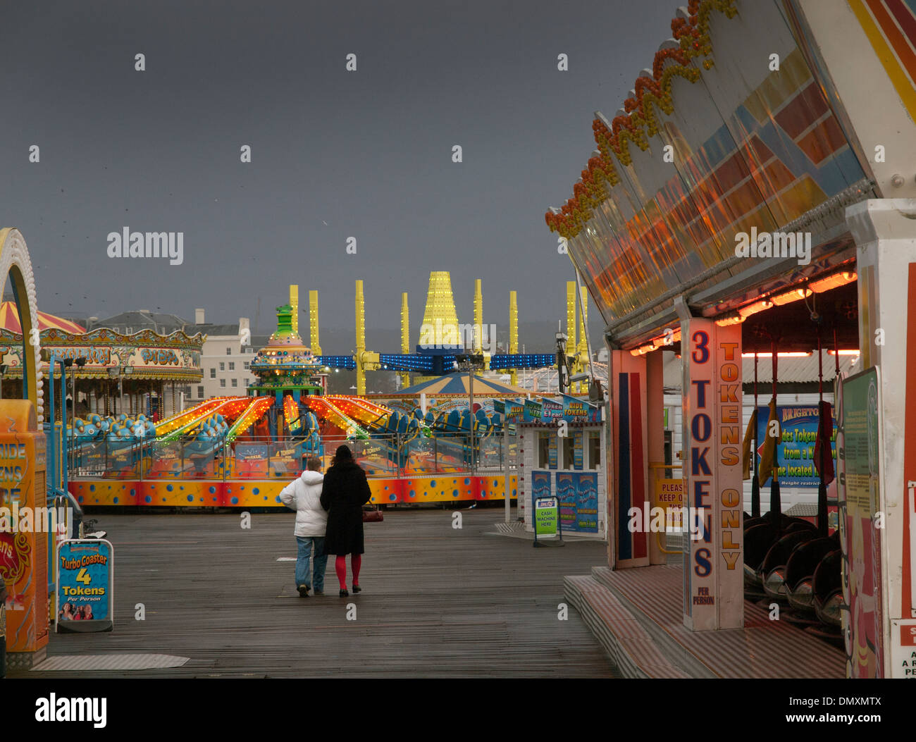 Brighton pier amusements hi-res stock photography and images - Alamy