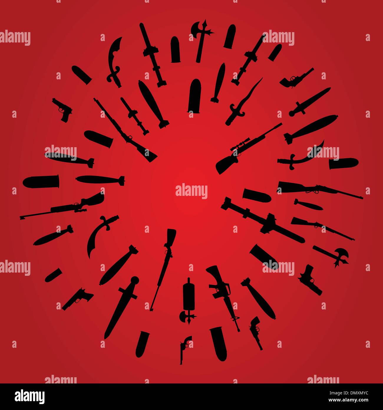 War violence explosion Stock Vector Images - Alamy