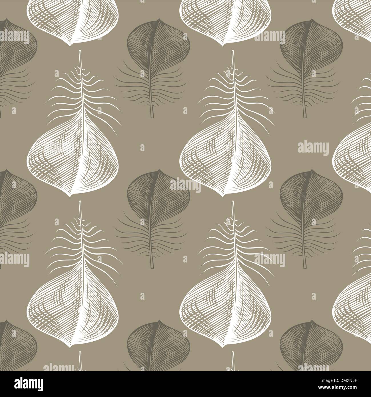 feather pattern background Stock Vector Image & Art - Alamy