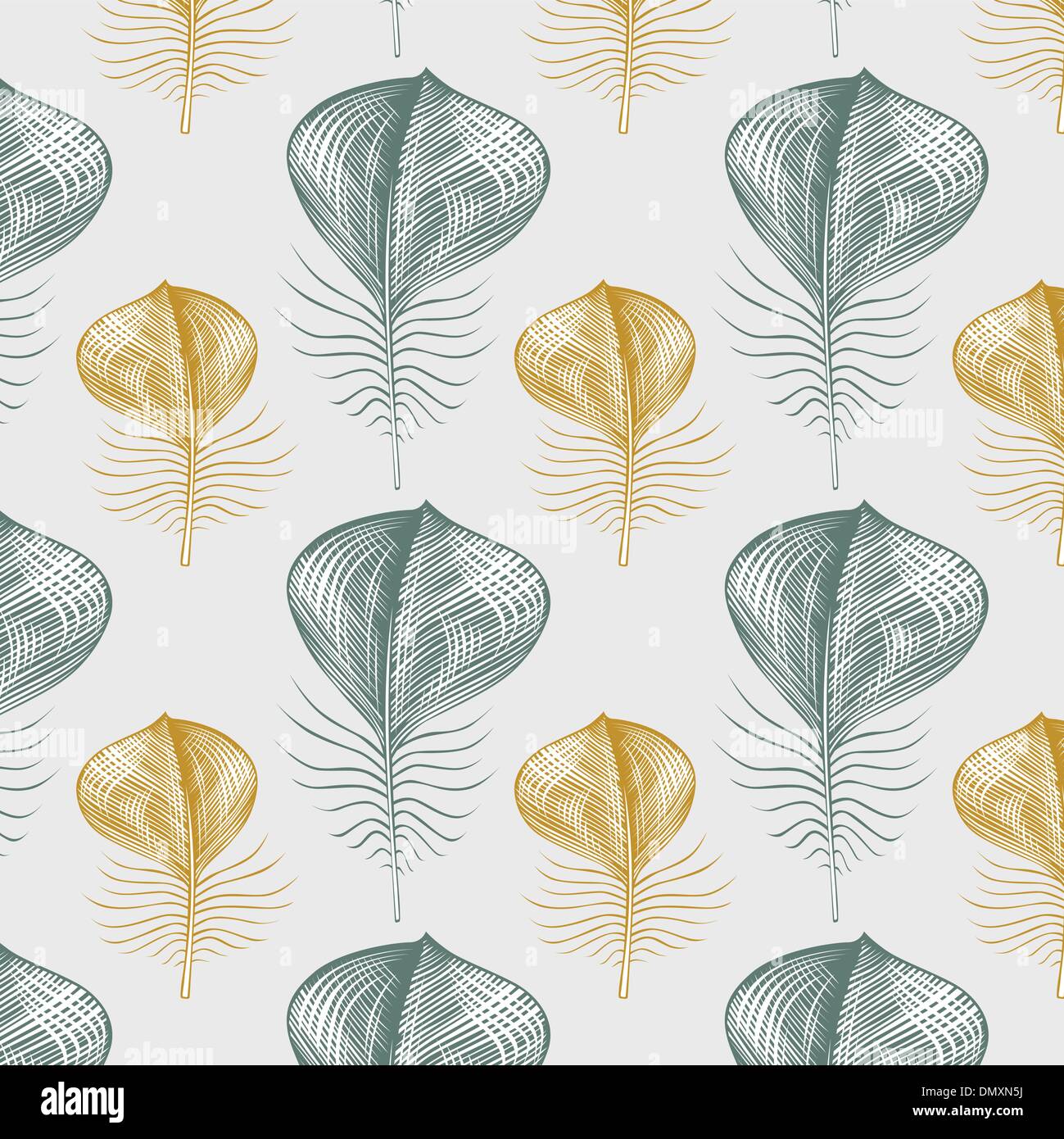 feather pattern background Stock Vector Image & Art - Alamy