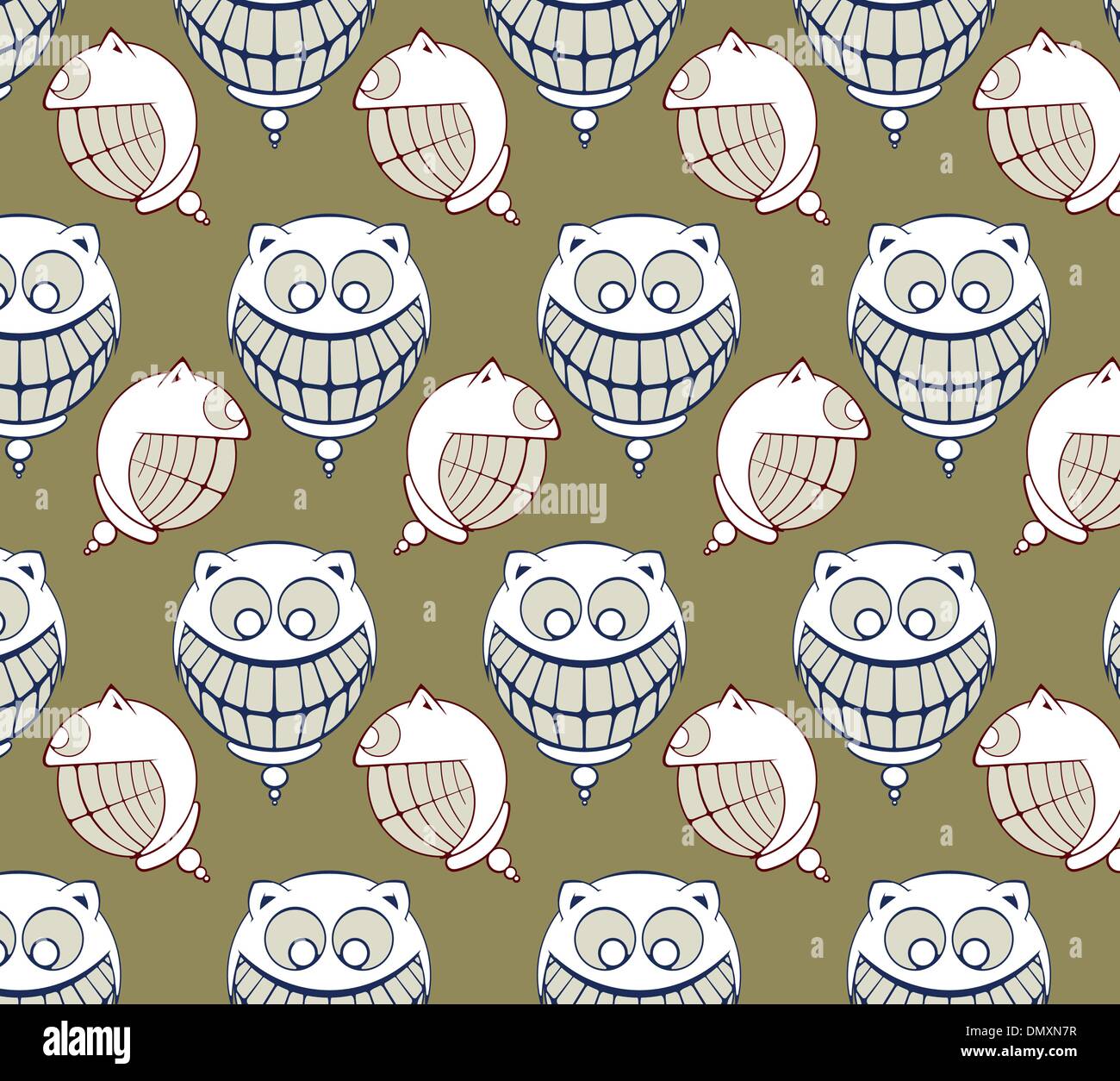 Funny smile cute face Stock Vector Images - Alamy