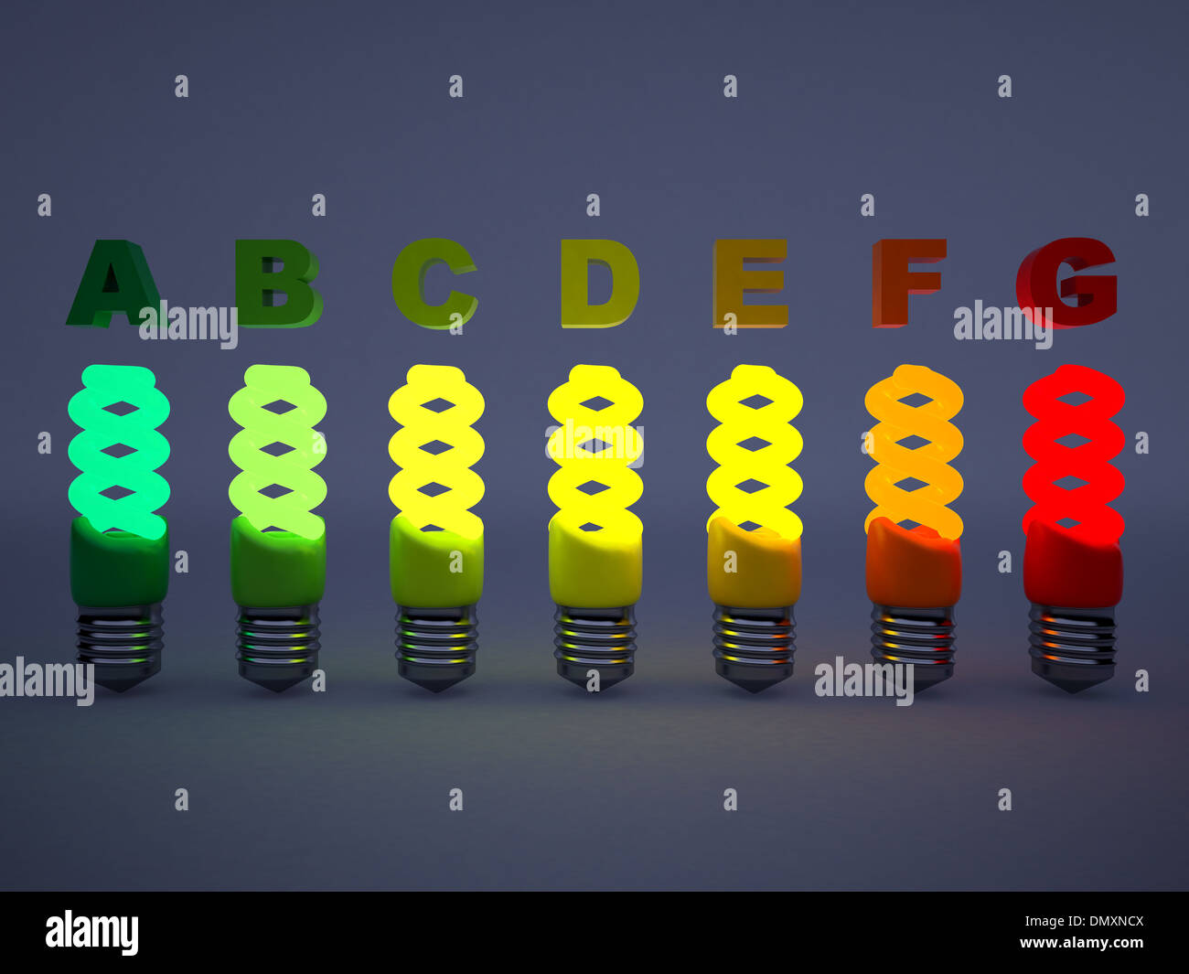 High resolution image. 3d rendered illustration. Light bulb symbol ...