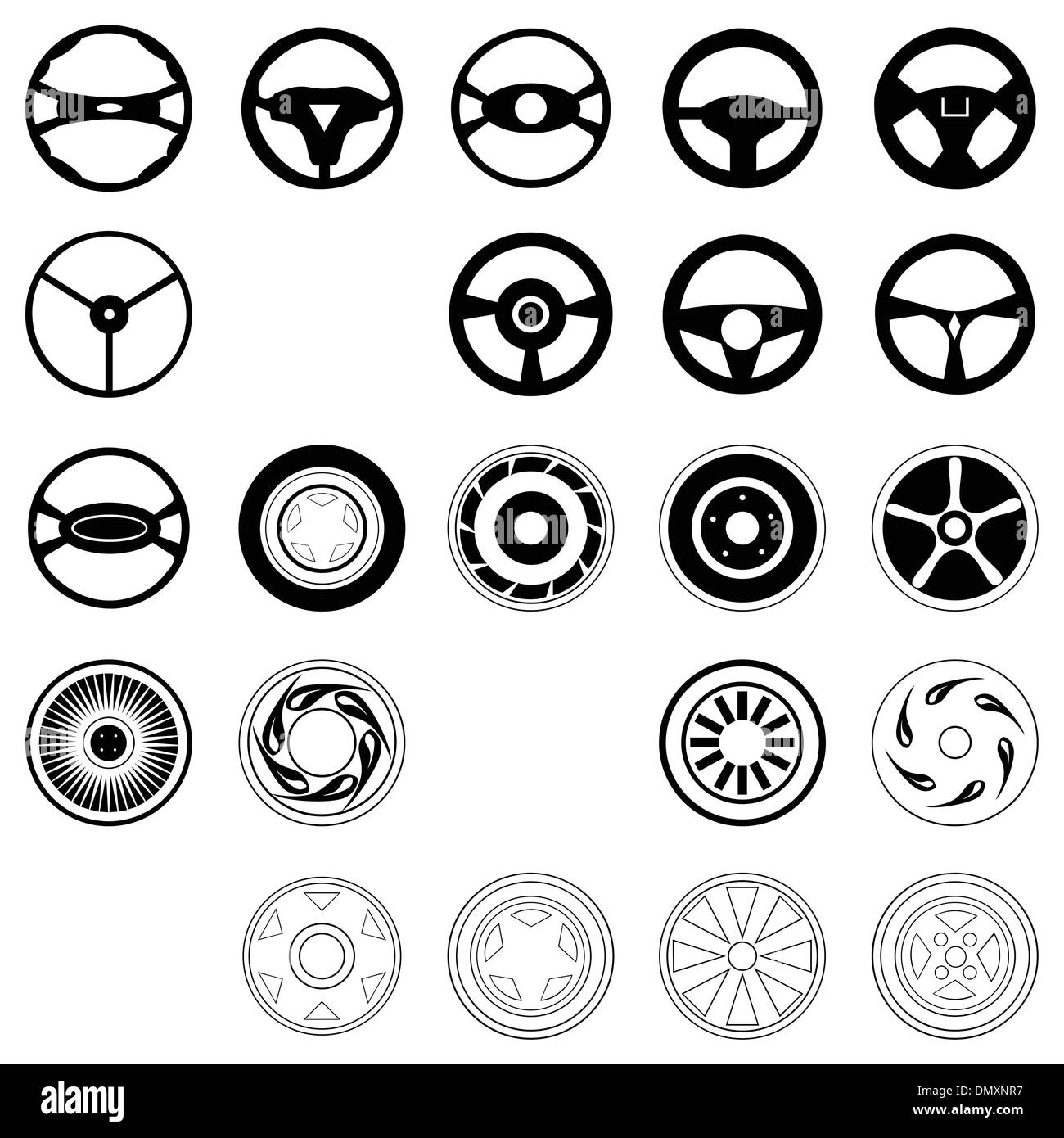 Car disk Stock Vector Images - Alamy