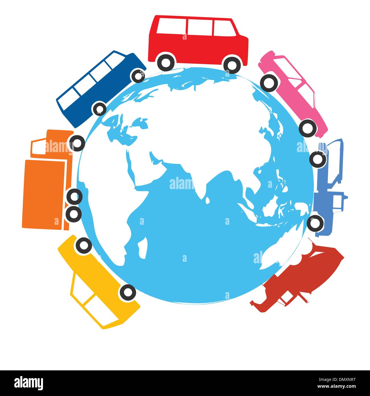 Global car Stock Vector Images - Alamy