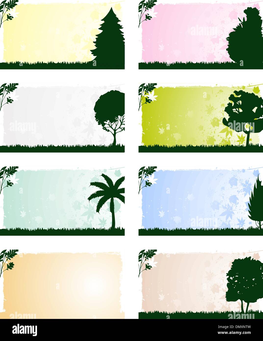 Frame with a tree Stock Vector Image & Art - Alamy