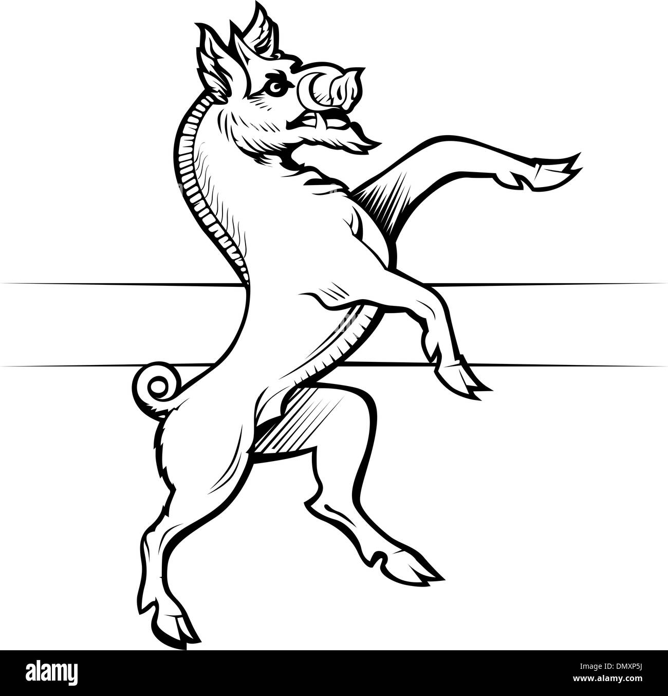 Boar Emblem High Resolution Stock Photography and Images - Alamy