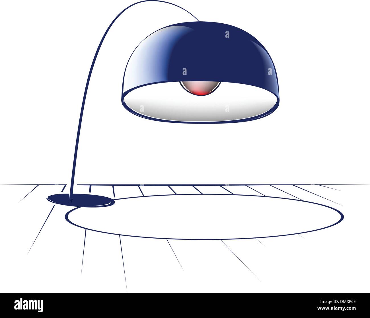 Modern stylish lamp design Stock Vector Images - Alamy