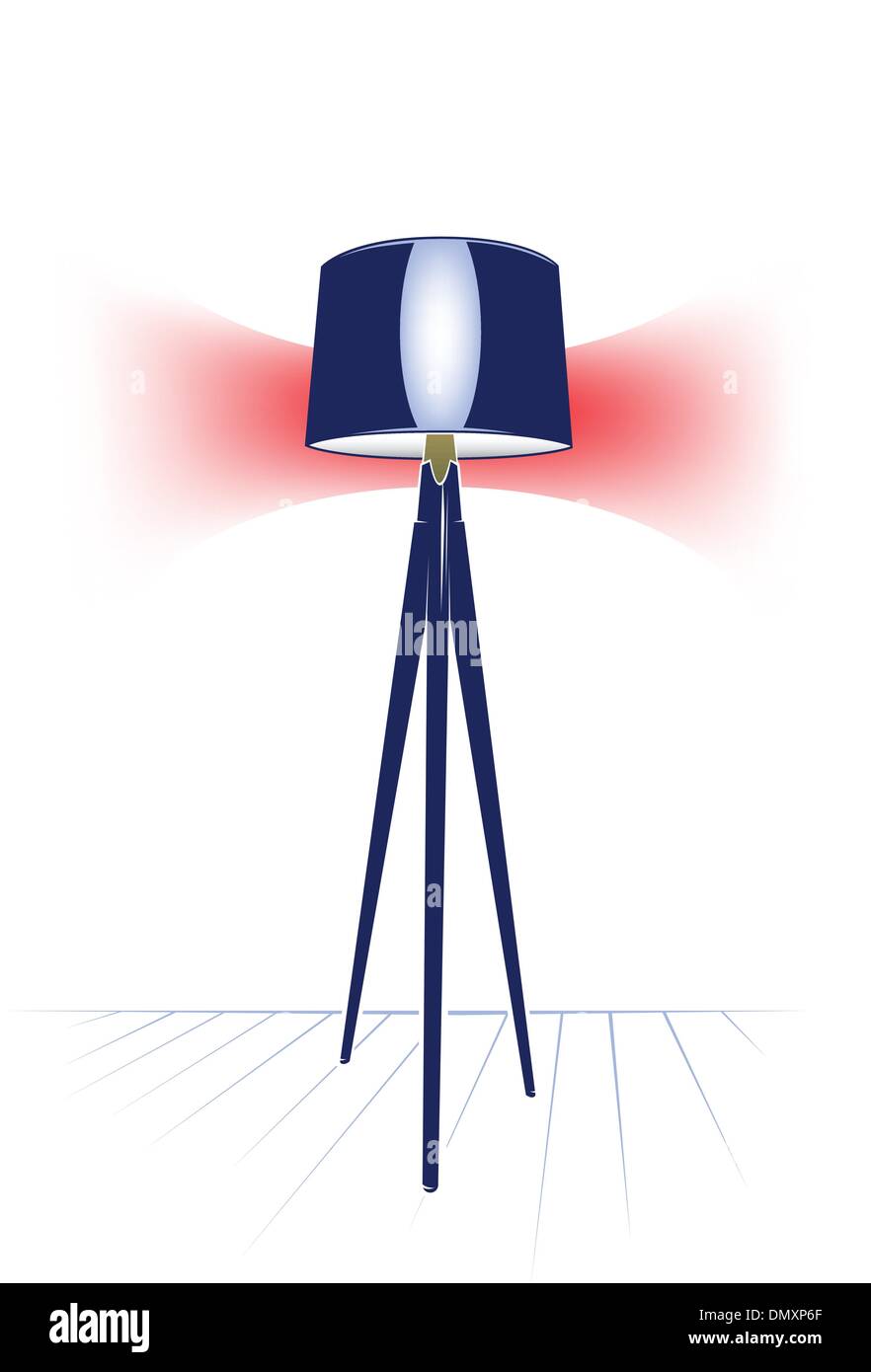 Floor lamp background art hi-res stock photography and images - Alamy