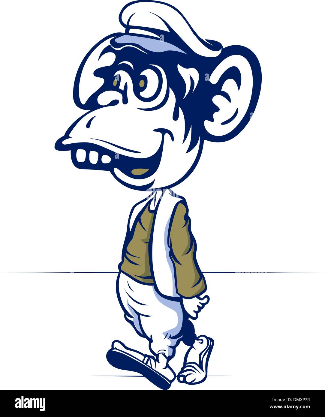 Cartoon monkey hi-res stock photography and images - Alamy
