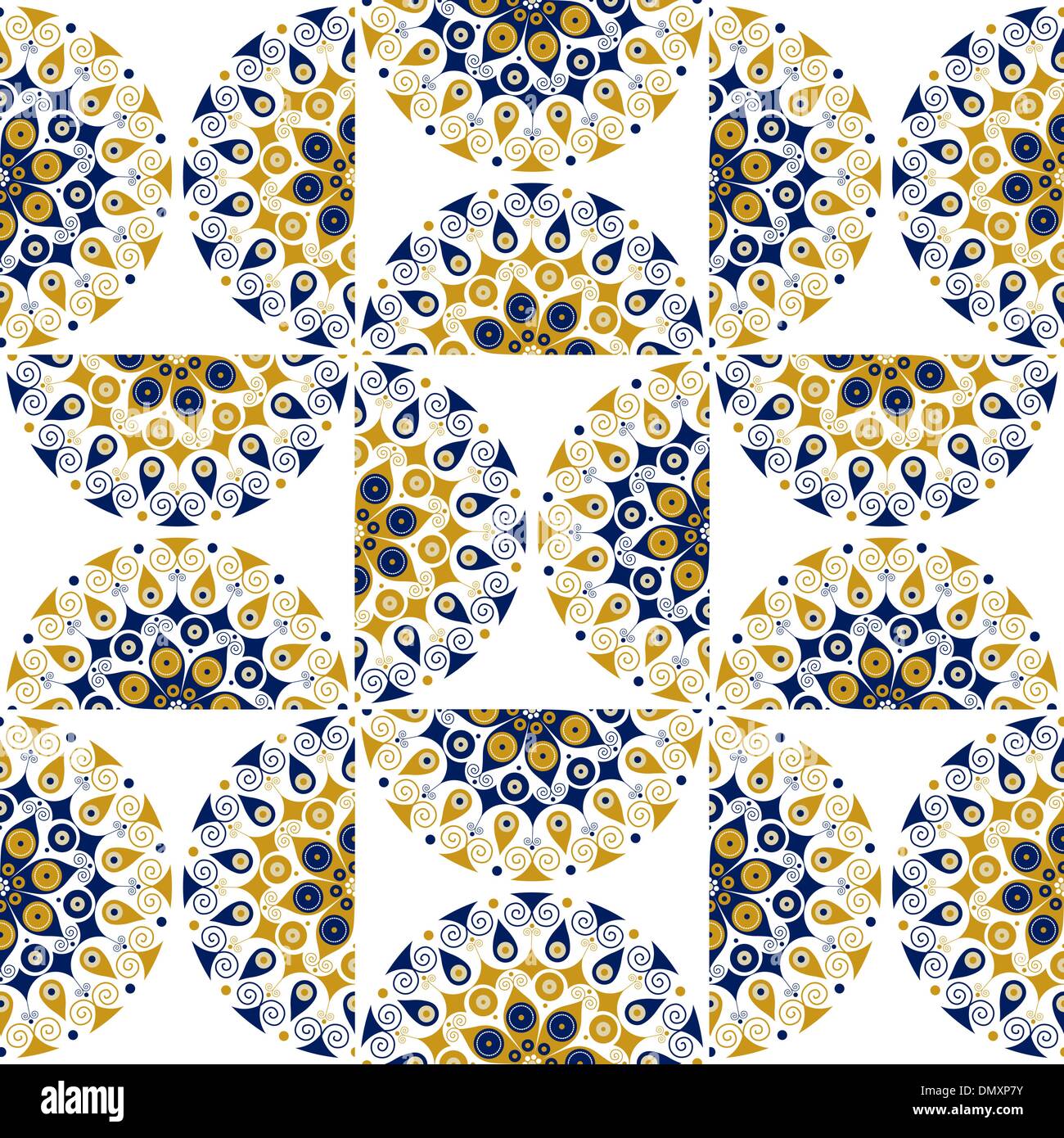 round ornate background pattern Stock Vector Image & Art - Alamy