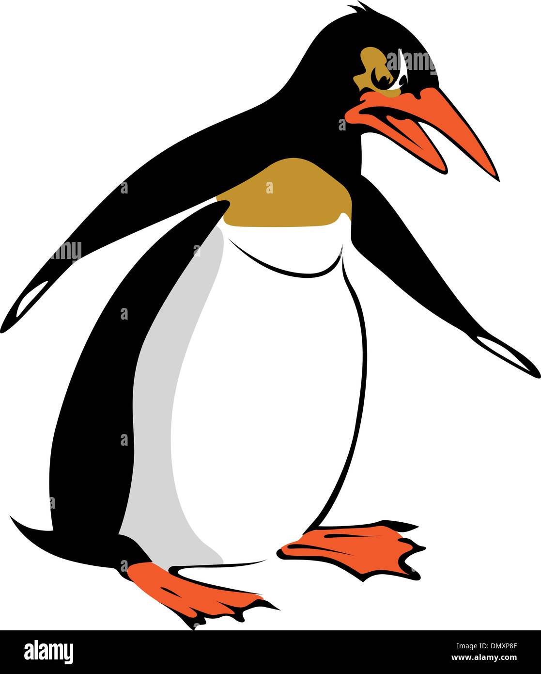 Cartoon penguin Stock Vector Images - Alamy