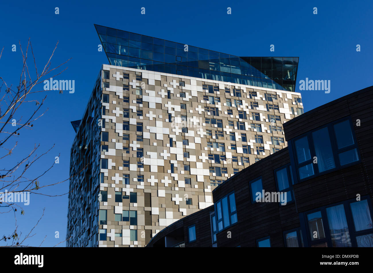 The Cube building at the Mailbox in Birmingham Stock Photo - Alamy