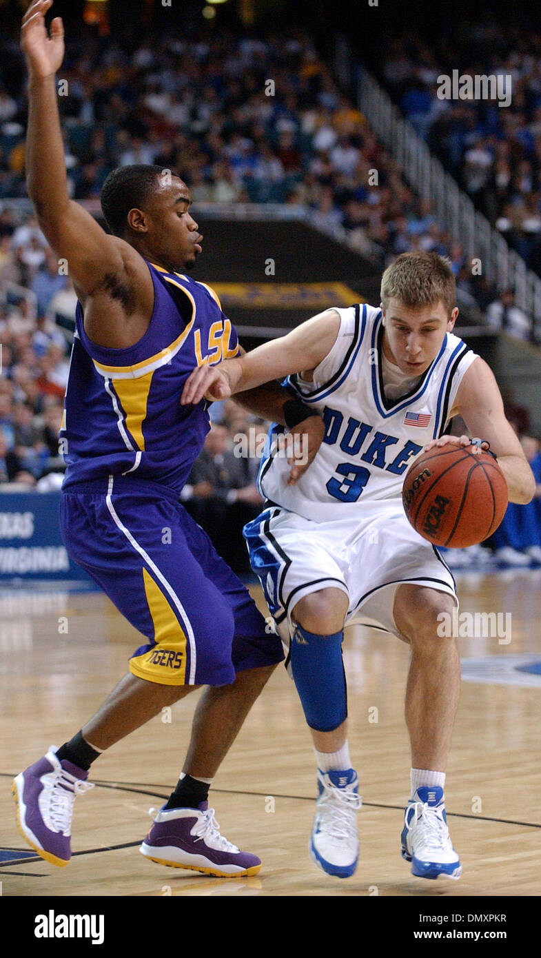 Mar 23, 2006; Atlanta, GA, USA; College Basketball: Duke's Greg Paulus ...