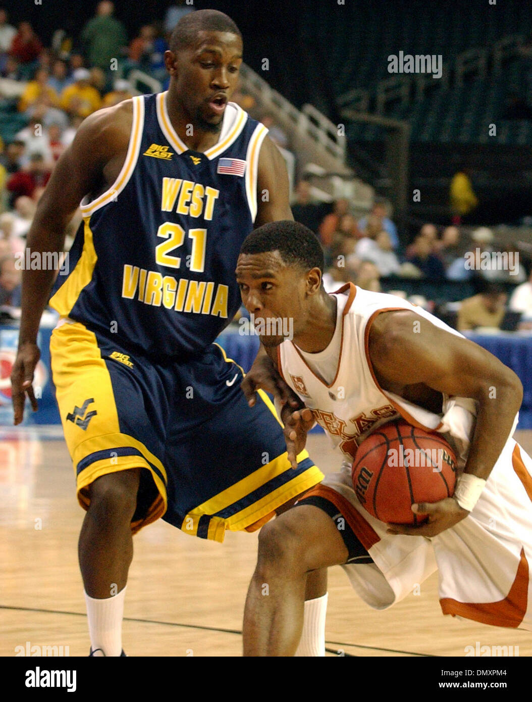 Mar 23, 2006; Atlanta, GA, USA; College Basketball: Texas's Daniel ...