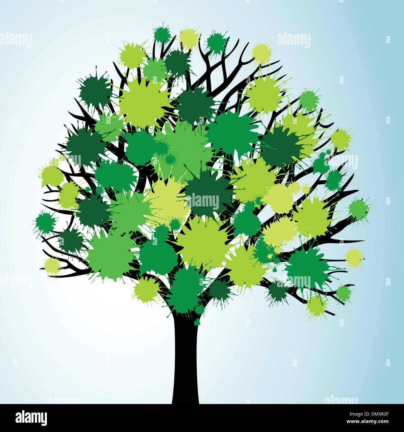 Beauty of the night flower Stock Vector Images - Alamy