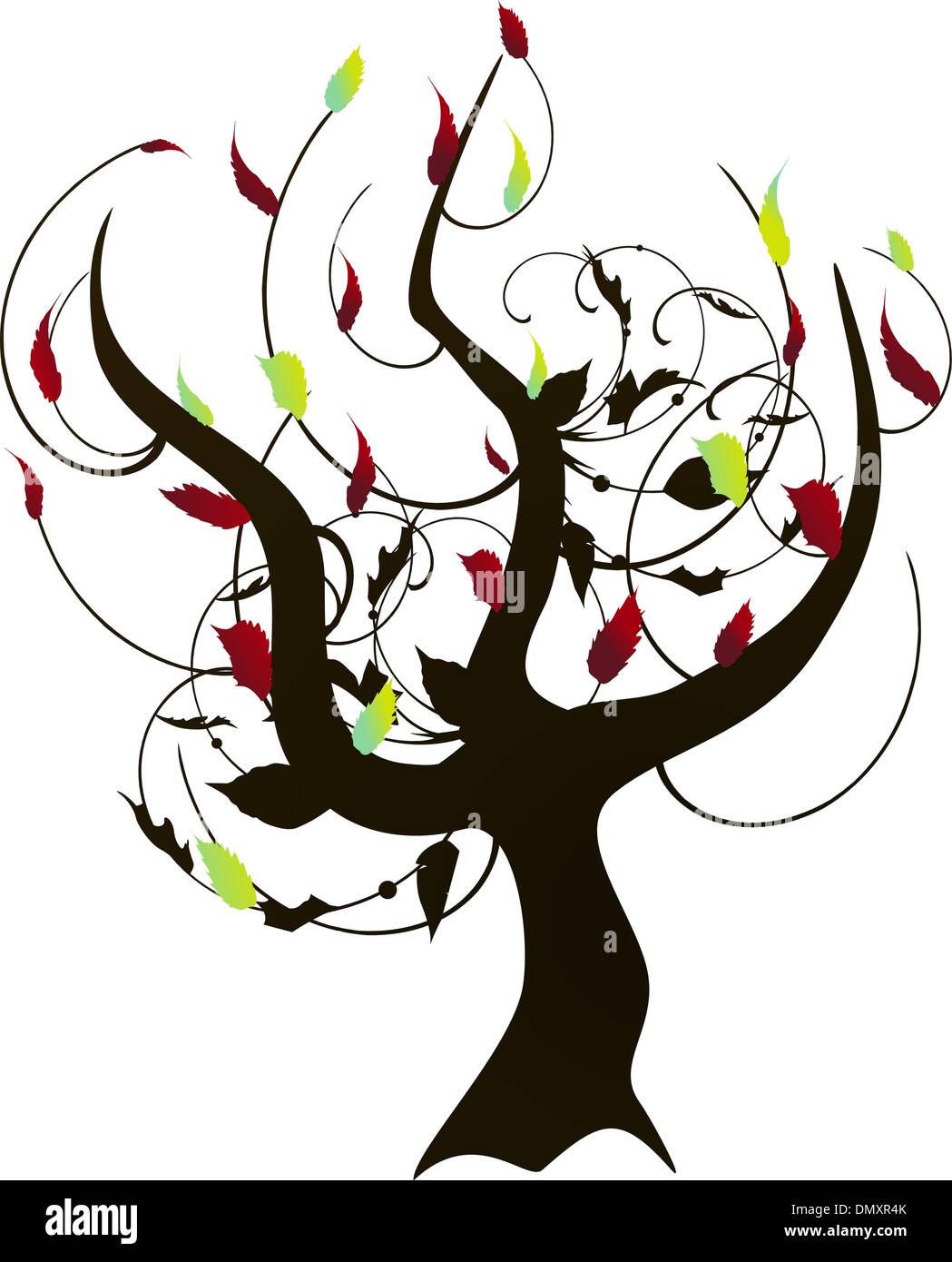 Tree is beautiful Stock Vector Images - Alamy