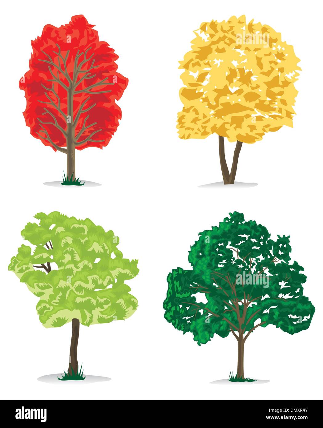 Tree3 Stock Vector Images - Alamy