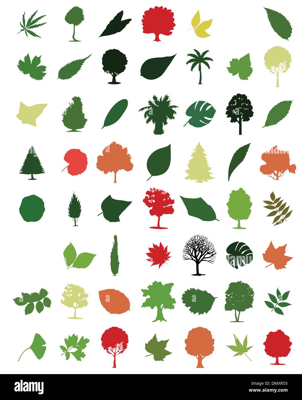 Trees Stock Vector Images - Alamy