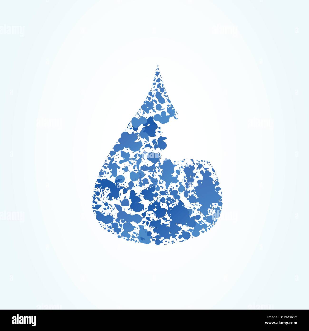 Drop of water and closeup Stock Vector Images - Alamy
