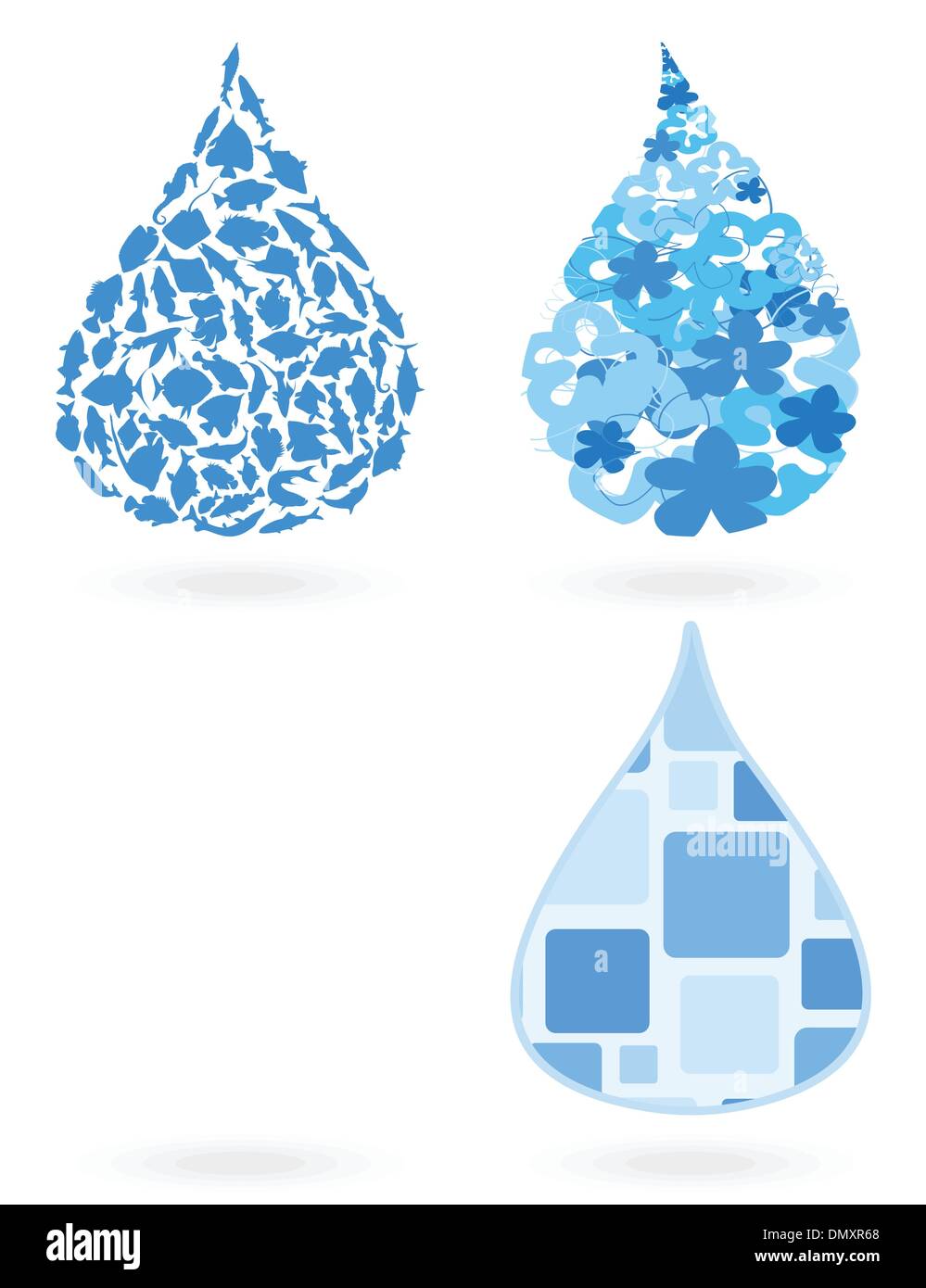 Clean freshwater Stock Vector Images - Alamy