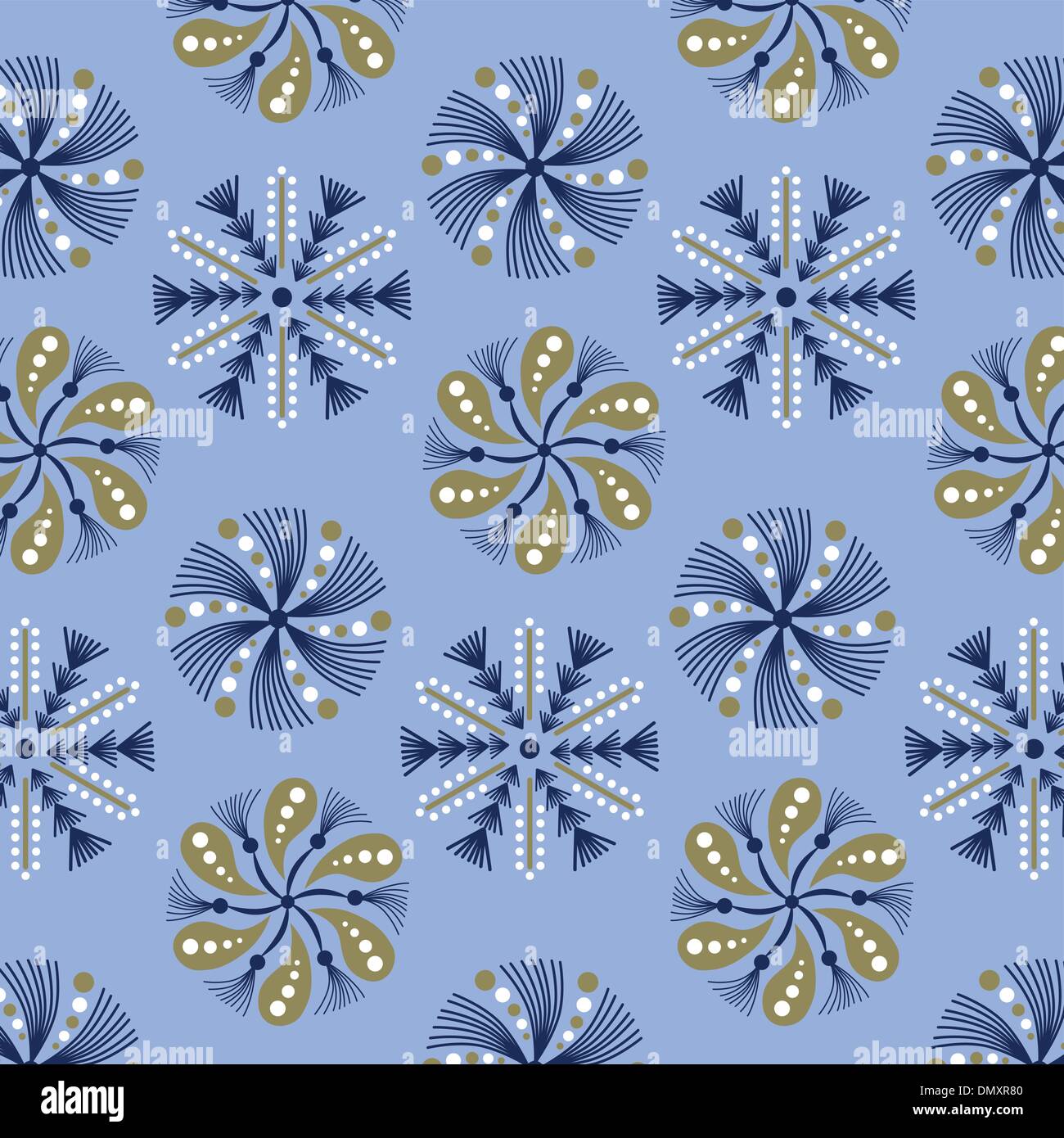 snowflake pattern background Stock Vector Image & Art - Alamy