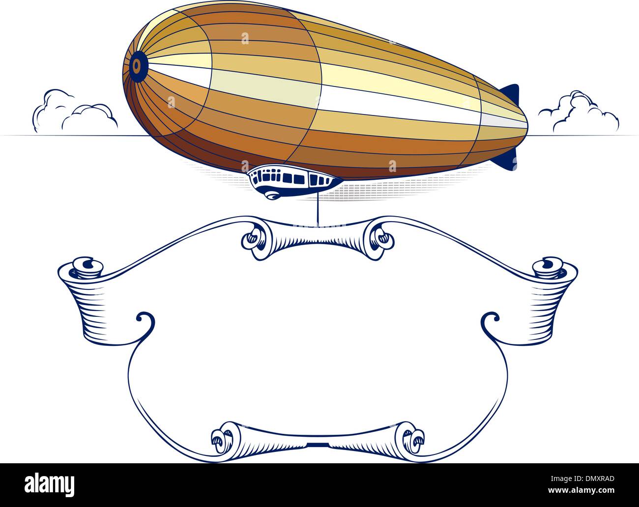 Zeppelin Stock Vector Images - Alamy