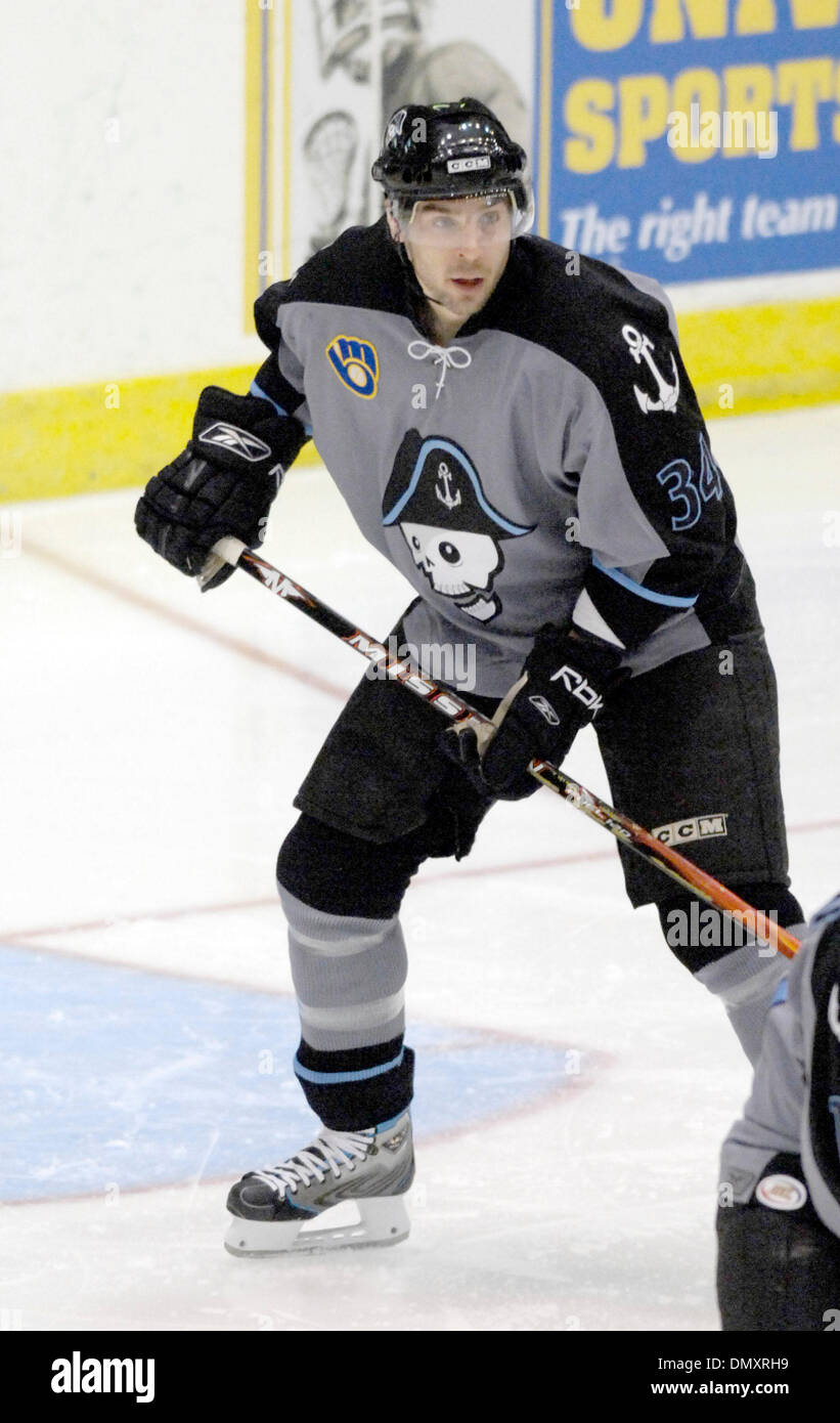 November 23, 2006: Milwaukee defenseman Alex Henry #34 in action ...
