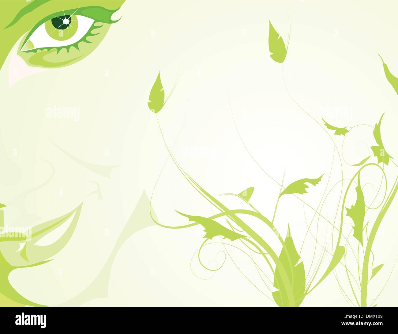 Natural beauty people Stock Vector Images - Alamy