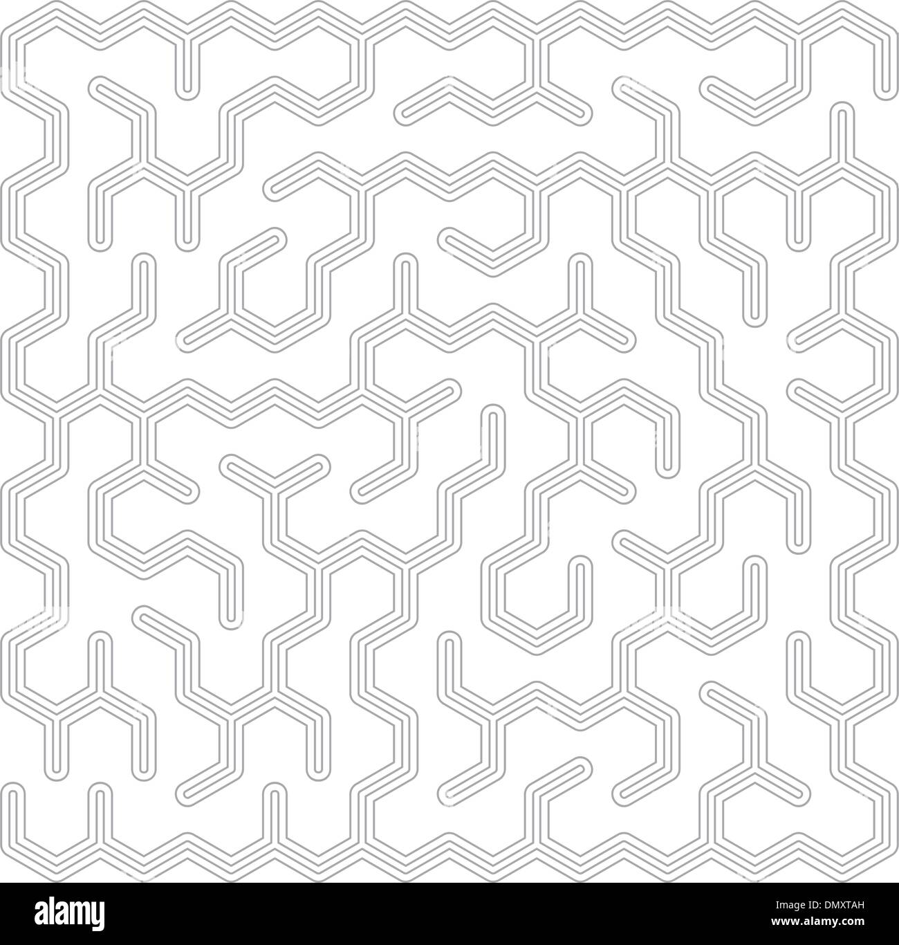 Maze game art Black and White Stock Photos & Images - Alamy