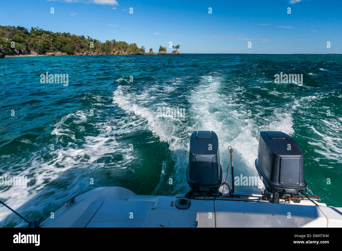 View from power boat hi-res stock photography and images - Alamy