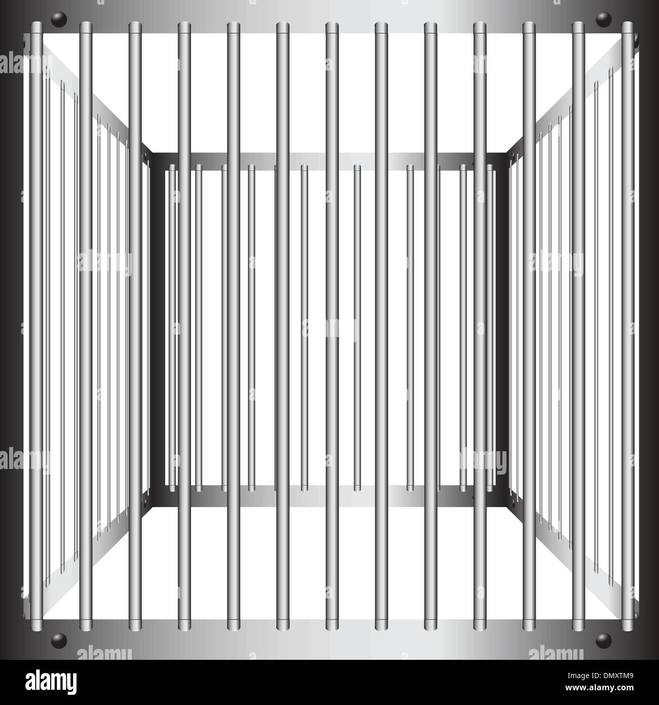 Steel Cages Stock Vector Images - Alamy