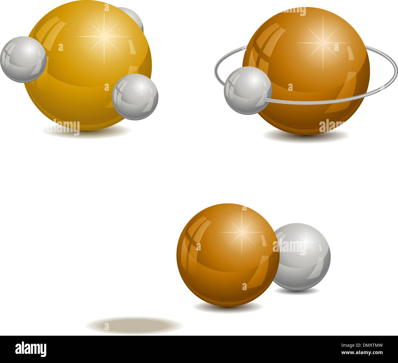 Shiny spheres Stock Vector Images - Alamy
