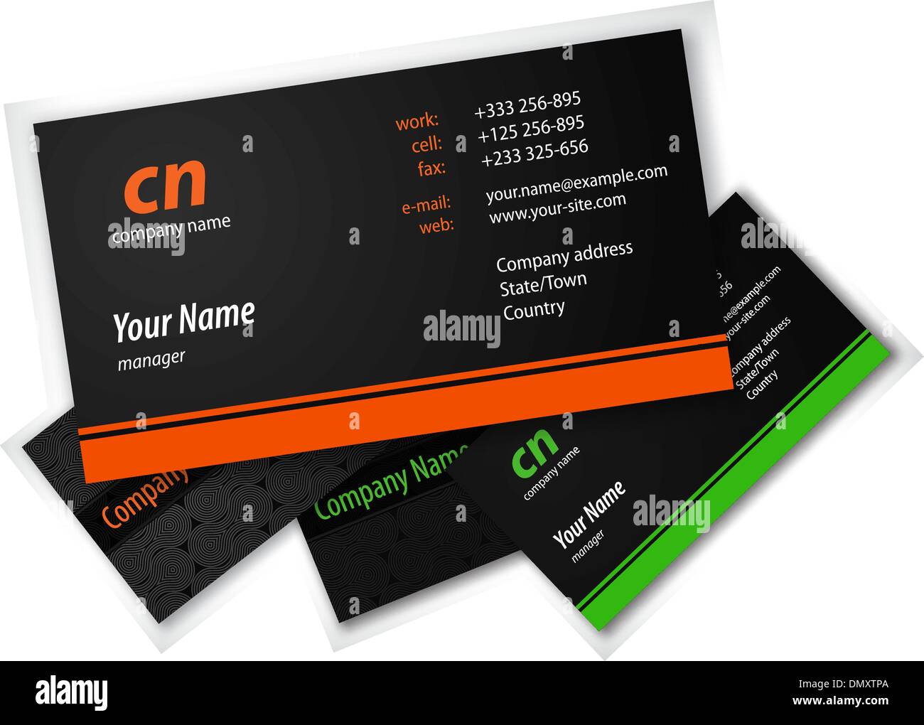 Cards Stock Vector Images - Alamy