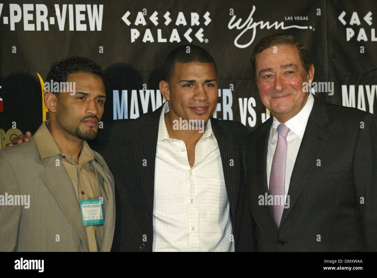 Apr 06, 2006; Las Vegas, NV, USA; Undefeated boxing brothers JOSE ...