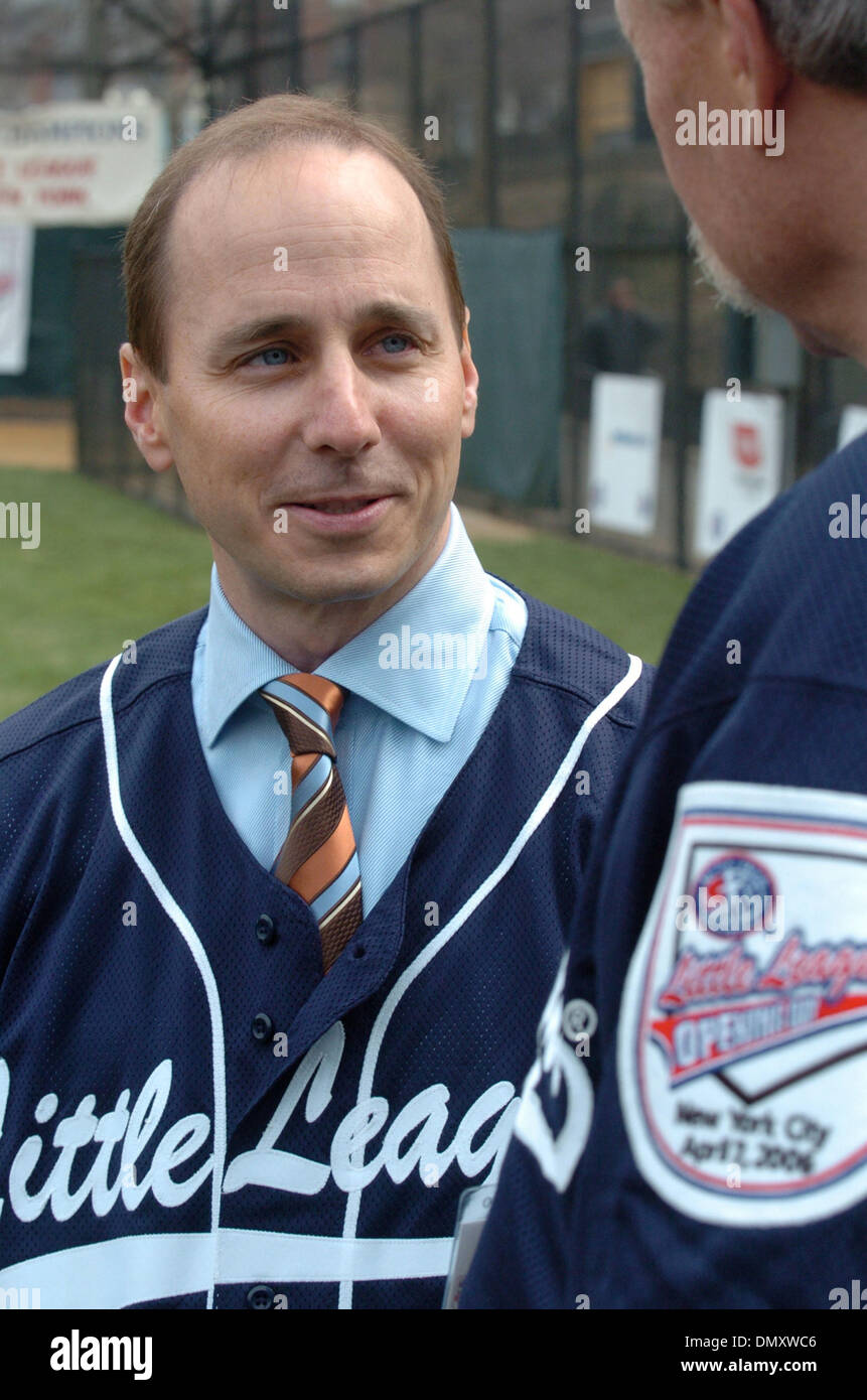 Apr 07, 2006; Manhattan, New York, USA; NY Yankees General Manager ...