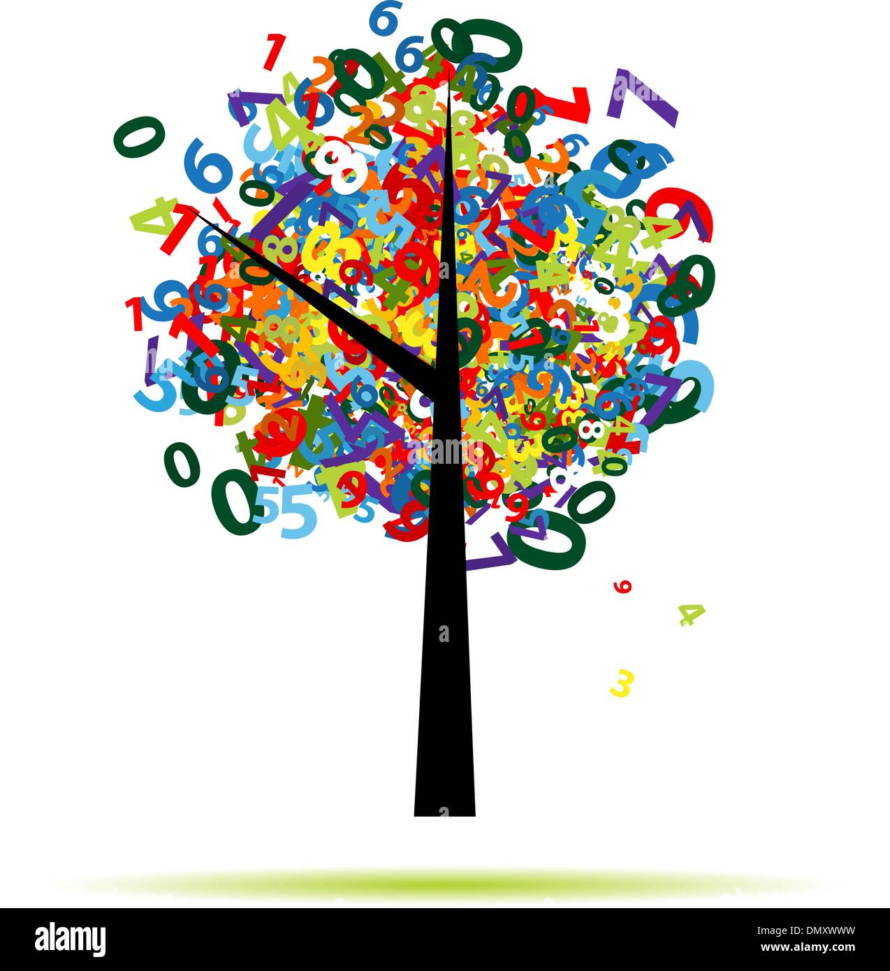 Fall in financial growth Stock Vector Images - Alamy